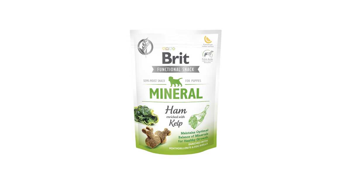 PRZYSMAKI DLA PSA FUNCTIONAL SNACK PUPPY MINERAL 150G BRIT CARE - DAISY ...
